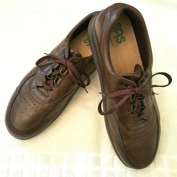 SAS | Shoes | Sas Time Out Usa Made Brown Leather Oxford Tie Shoe Mens ...